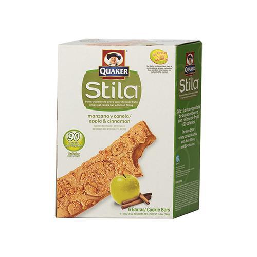 La Torre | Barras Cereal Manzana y Canela Stila Quaker 6 Pack