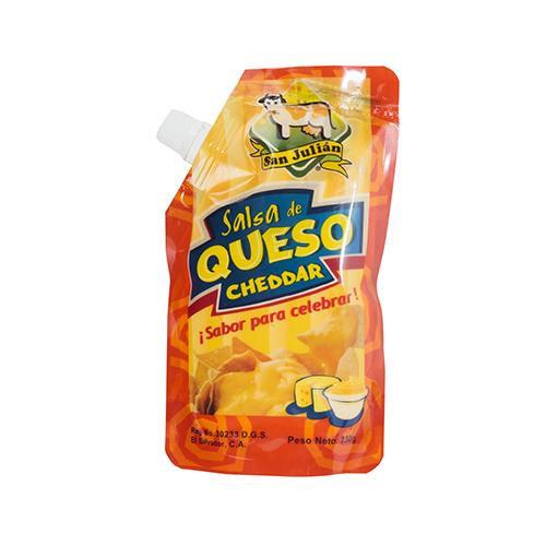 La Torre Salsa Queso Cheddar San Julián Doypack