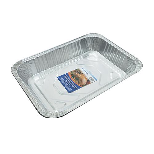 La Torre | Molde Aluminio Rectangular Grande Para Asar Silverfoil