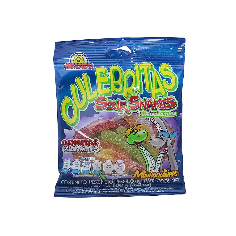 La Torre | Gomitas Culebritas Azul Guandy