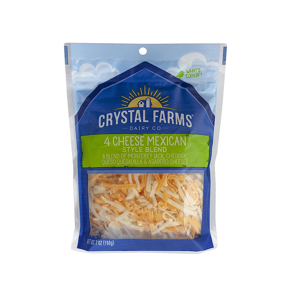 La Torre | Queso Rallado 4 Cheese Mexican Crystal Farms