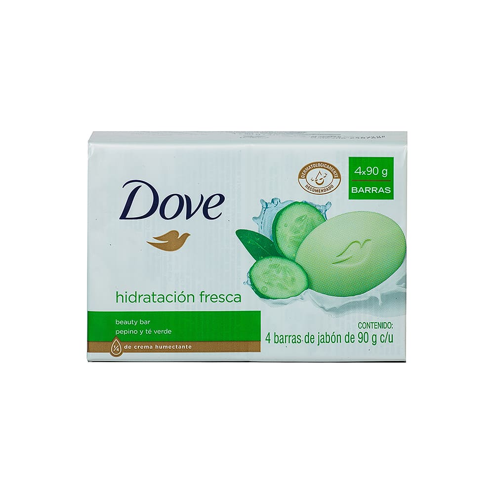 La Torre | Jabón Pastilla Pepino Dove 4 Pack
