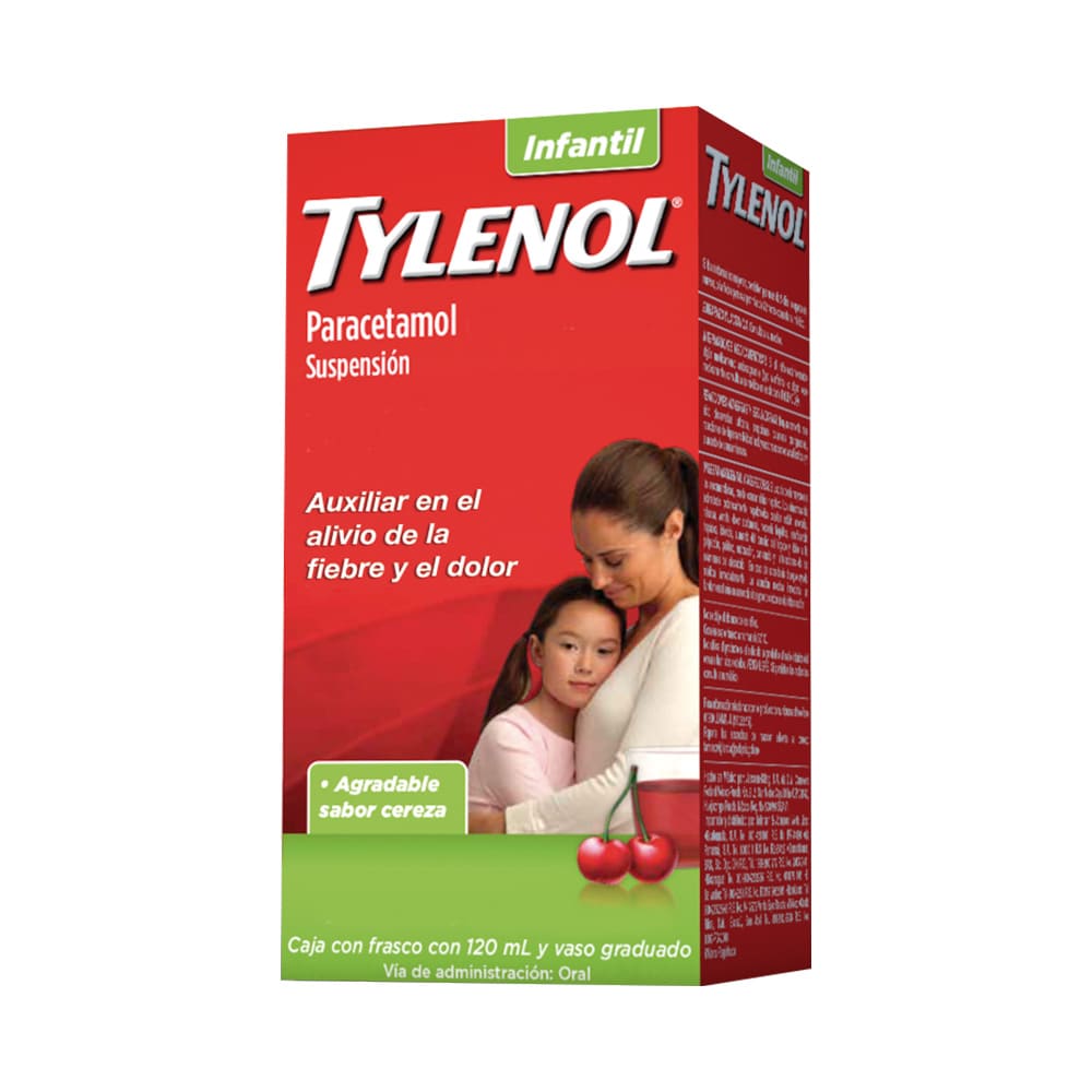 La Torre | Analgésico Acetaminophen Jarabe Cereza Tylenol