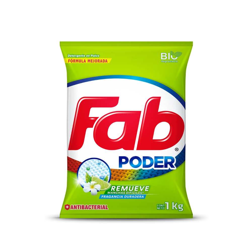 La Torre | Detergente Polvo Limón Antibacterial Fab La Torre | Detergente Polvo Limón Antibacterial Fab