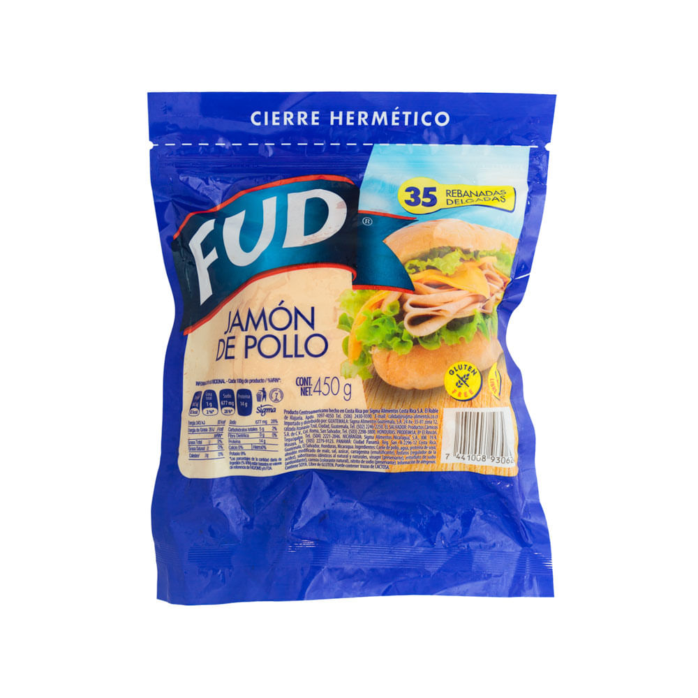 La Torre | Jamón Pollo Fud Ziploc