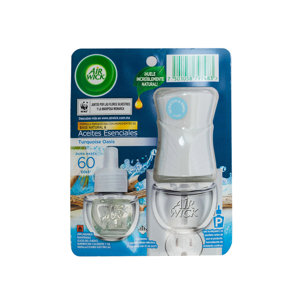 La Torre | Aromatizante Turquoise Oasis Air Wick + Aparato