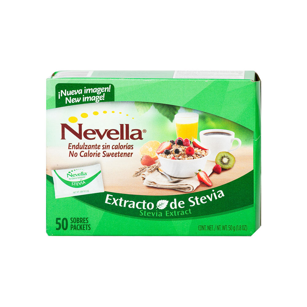 La Torre | Endulzante Stevia Nevella 50 Sobres