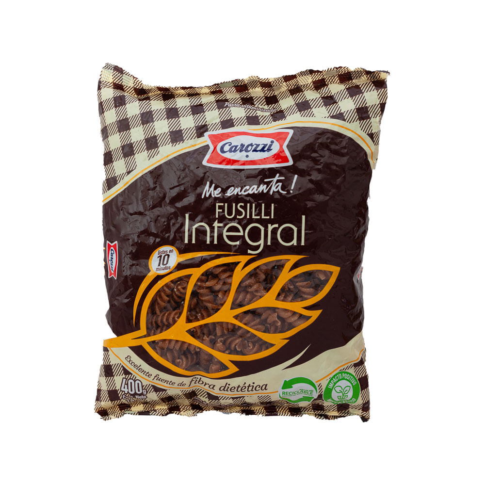 La Torre | Pasta Fusilli Integral Carozzi