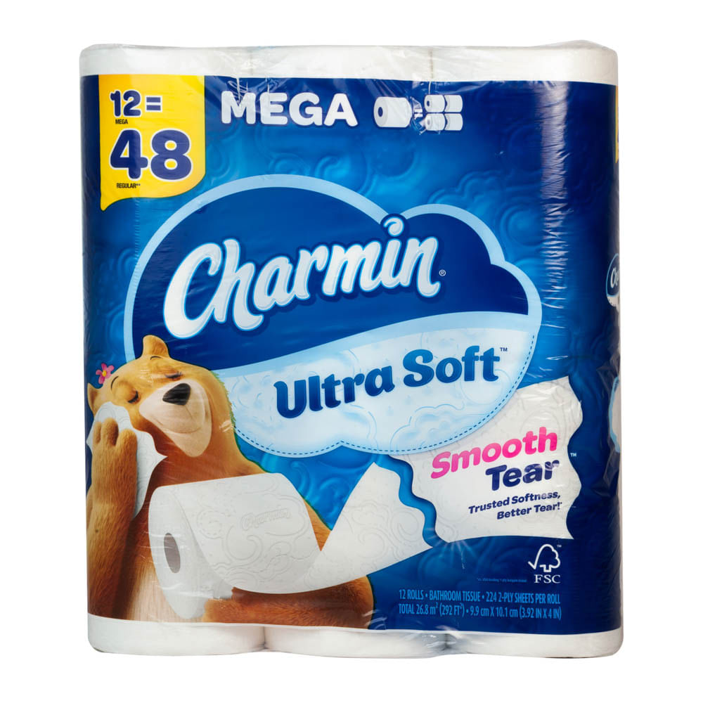La Torre | Papel Higiénico Doble Hoja Ultra Soft Smooth Tear Charmin