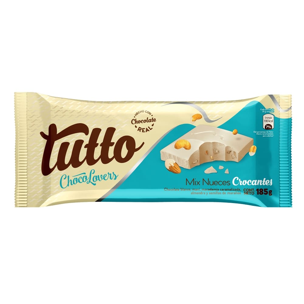 La Torre | Tutto Chocolate Blanco Con Nueces Lovers