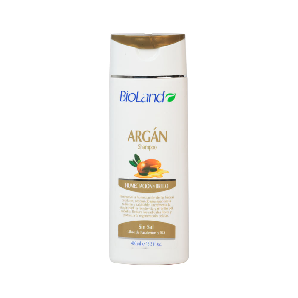 La Torre | Shampoo Argán Humectación Sin Sal Bioland