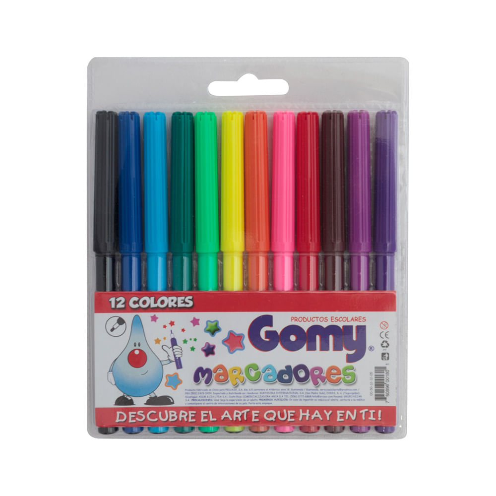 La Torre | Marcadores Colores Gomy