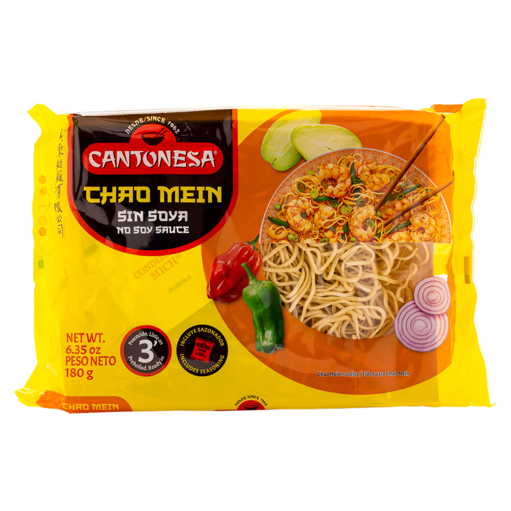 La Torre | Fideo Chao Mein Sin Soya Cantonesa