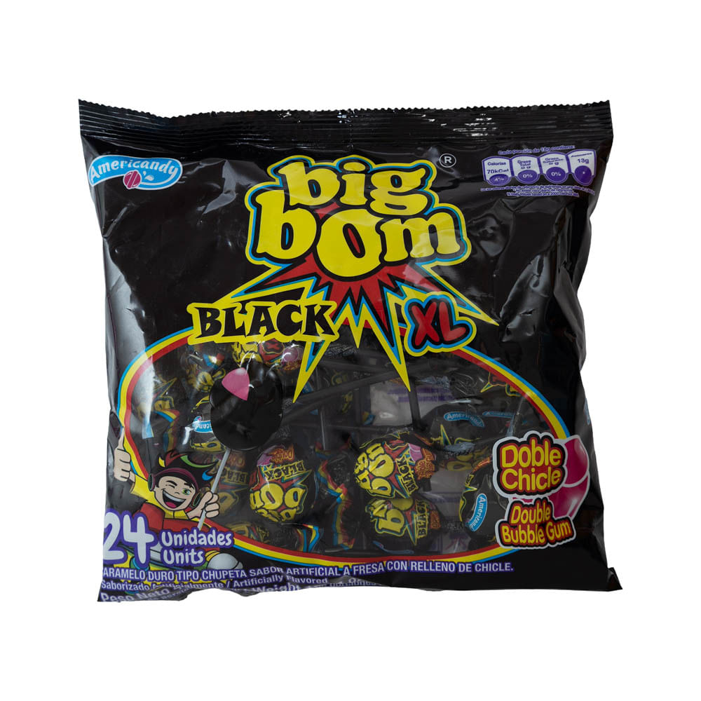 La Torre | Bombón Big Bom Black XL Americandy